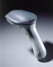 Hand held laser scanner