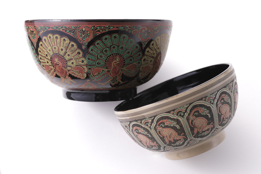 Lacquer work technique