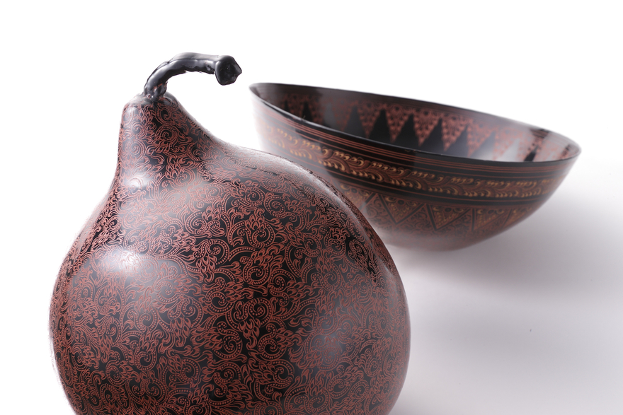 Lacquer work technique