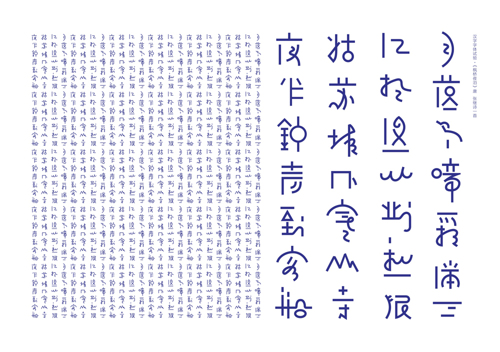 The Test of Chinese Characters