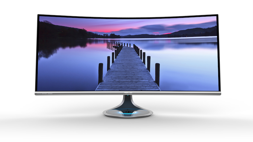 LED curved Monitor