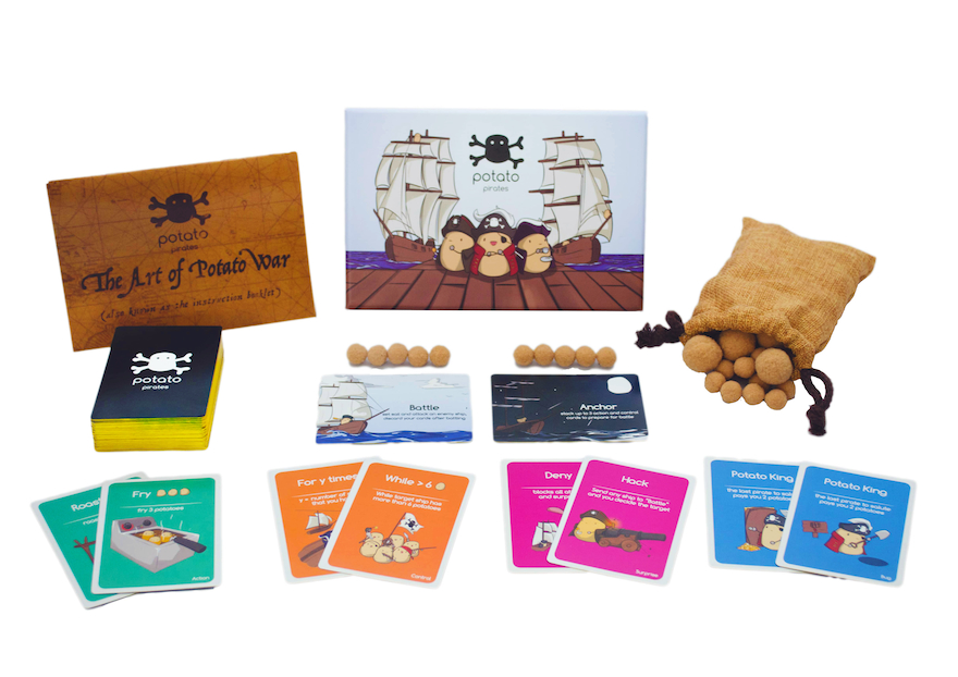 Potato Pirates Coding Card Game