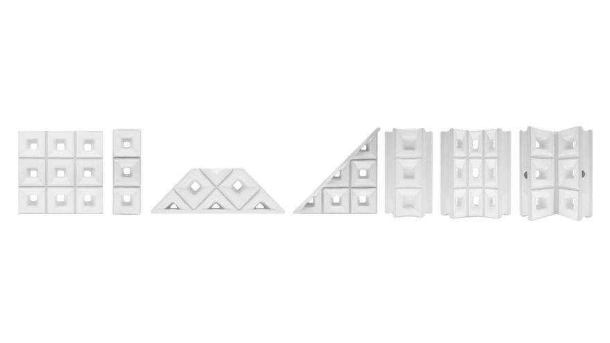 CERAMICS VENTILATION BLOCK